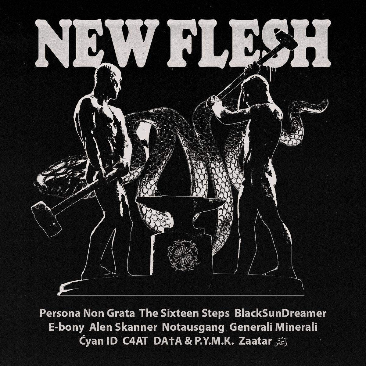 out for a while: Various - New Flesh [Murder Records] | NovaFuture Blog